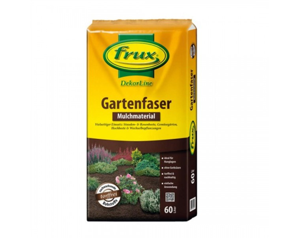Torffreie Gartenfaser, Stauden- & Rosenmulch - Seebauer