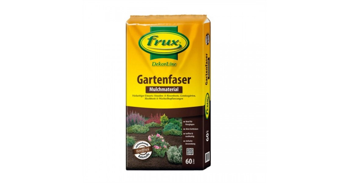 Torffreie Gartenfaser, Stauden- & Rosenmulch - Seebauer