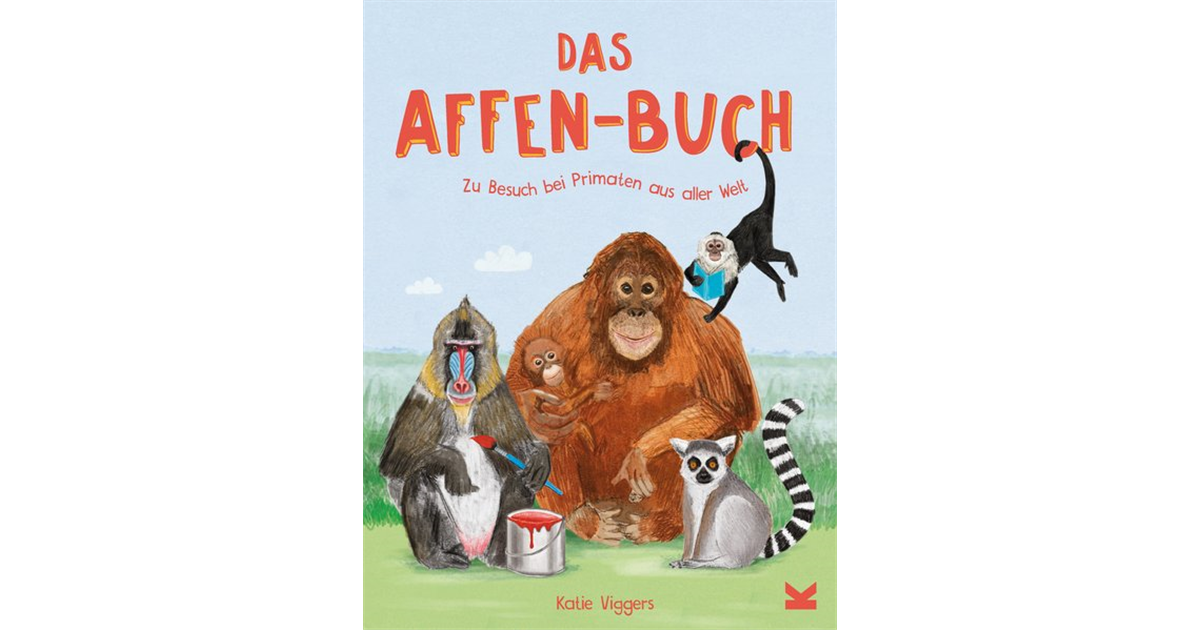 Das Affen-Buch, Zu Besuch bei Primaten aus aller Welt - Seebauer